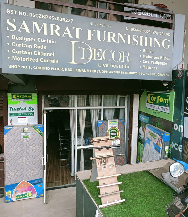 Samrat Furnighing Curtain Shop Gurgaon
